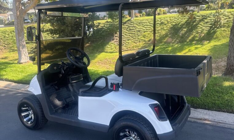 EZGO RXV 2 Passenger Maintenance Cart with Cargo Box | Laguna Golf Carts